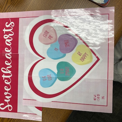 Candy Hearts Our Class is Full of SWEETHEARTS Bulletin Board Kit ...