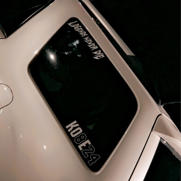 Legends Never Die Vinyl Decal Sticker Colors Available - Etsy