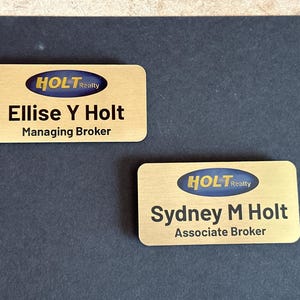 1 X 3 Metal Name Plate Metal Name Sign Picture Frame Plate Wedding Sign ...