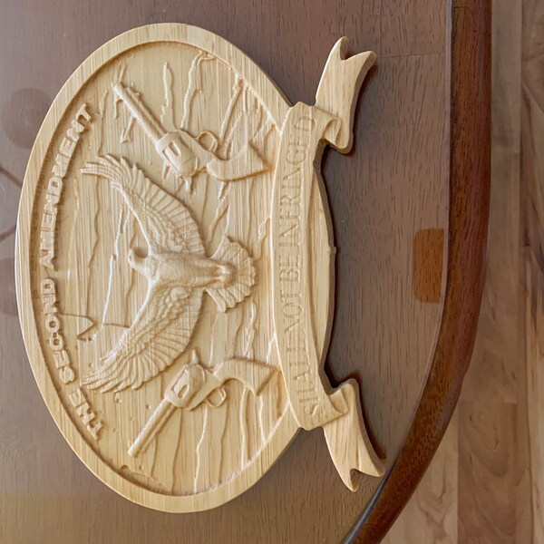 Second Amendment Eagle - Digital Download Files - CNC, 3D Printing ...