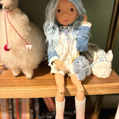 1/3 BJD SD Dress & Headdress Set black BJD Doll Clothes - Etsy