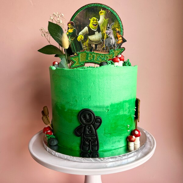 Shrek Cake Topper - Etsy