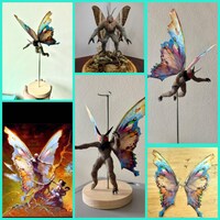 Mothra 2019 Godzilla King of the Monsters Large Realistic Statue ...