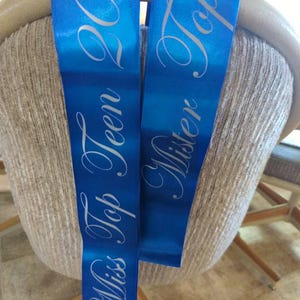A Personalized Silver Star Sash-silver Soror-sorority-sash With Crown ...