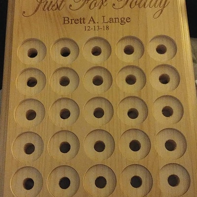 Recovery Token Display 25 Coin Holder Personalized W/just for - Etsy