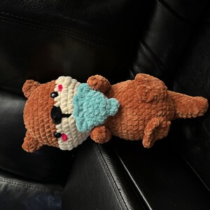 Amigurumi Otter Pattern, Plush Pattern, PDF Pattern, Stuffed Otter Toy ...
