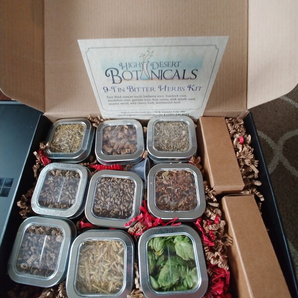 Set of 8 Mini Homemade Cocktail Bitters Kits - Save 24%! - Etsy