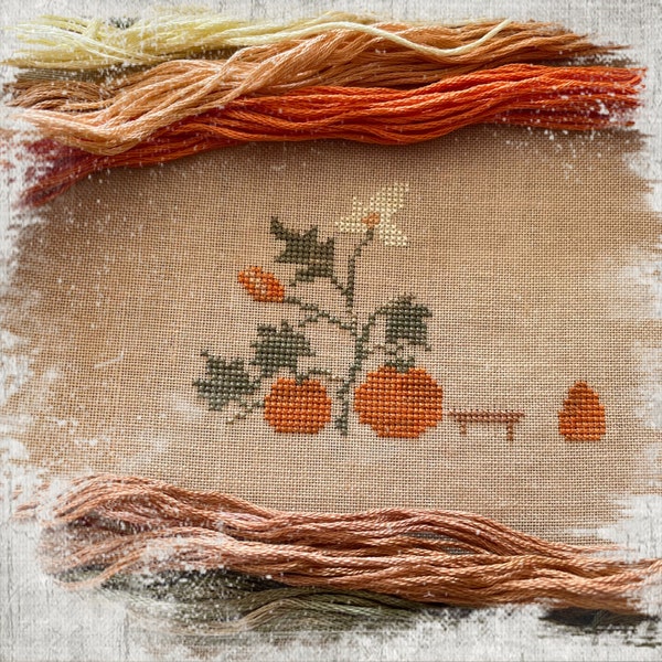 CHERRY TREE - Cross Stitch Pattern, Instant Download, the Snowflower ...