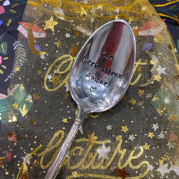 Vintage Spoon to Personalize for Occasions Wedding Birthday Baptism ...