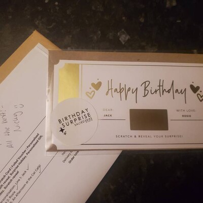 Golden Ticket Foiled Voucher Personalised Ticket Gift - Etsy UK