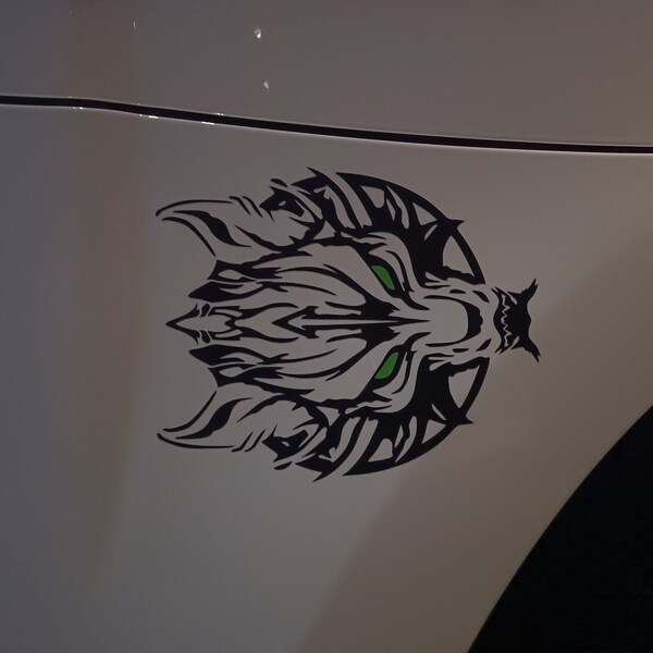 Fenrir Norse Wolf LORE Vinyl Decal Sticker - Etsy