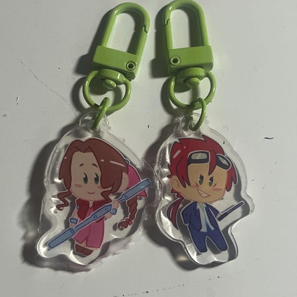 Final Fantasy XIV SHADOWBRINGERS Colorful Clear Charms - Etsy