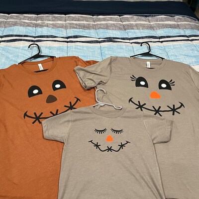 Fall Family Matching Outfit Family Set Scarecrow Fall Autumn Harvest ...