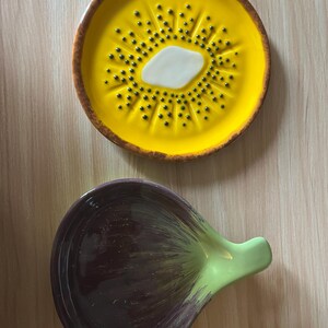 Fig Spoon Rest, Handmade Ceramic Kitchenware, Fruit Kitchen Decor, Gift ...