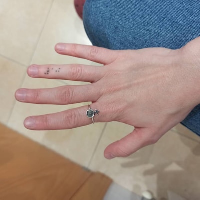 Sterling Silver Witch Broom Ring.halloween Ring. Mystery Magic - Etsy