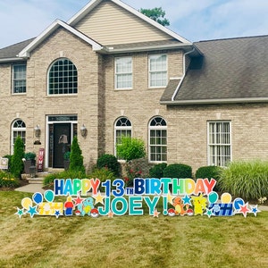 Pool Party Floaties Yard Cards for Lawn Sign Rental Business - Etsy