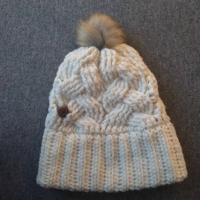 CROCHET PATTERN / Braided Crochet Hat - Etsy