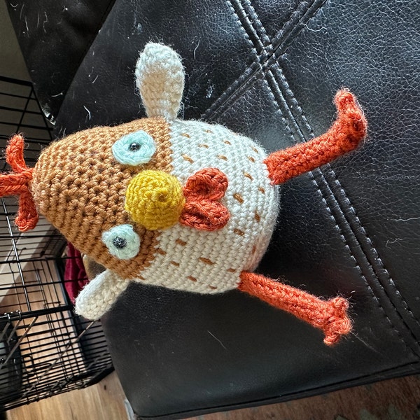 Amigurumi Hen Pattern - Stupid Hen - Crochet Tutorial, Printable Pdf ...