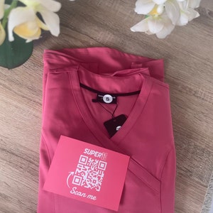 Comfortable Denim Color Scrub Set, Nurse Uniform,elasticated Doctor ...