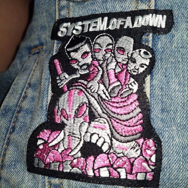 System of A Down Patch / Heavy Metal Music Patch / Sew or Iron on ...