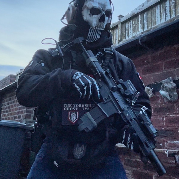 Night War - Ghost Inspired - Airsoft Ready Ghost Mask - Etsy