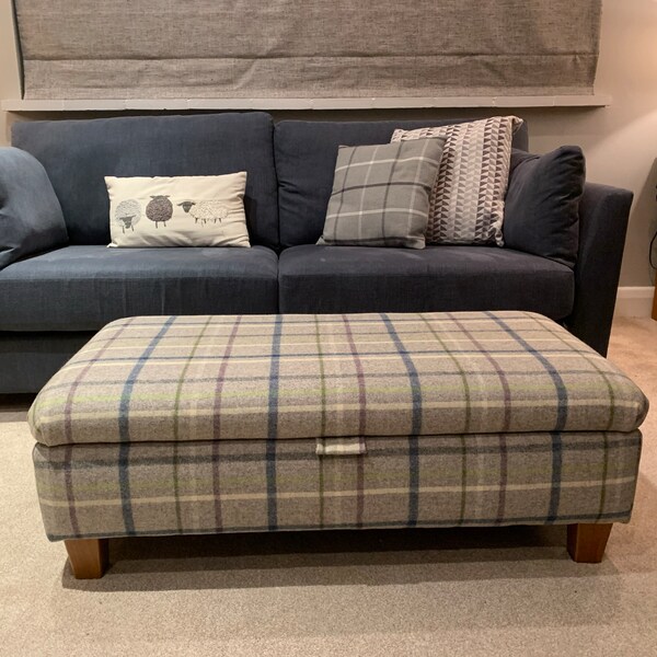 Hand Made Footstool - Etsy UK