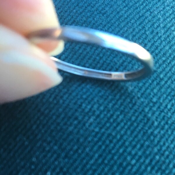 Classic and Simple Wedding Ring for Men in 14K/18K Solid Gold/platinum ...