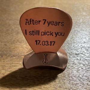 Fish Bone Shaped Aluminum Guitar Pick Custom Cut and Produced One at ...