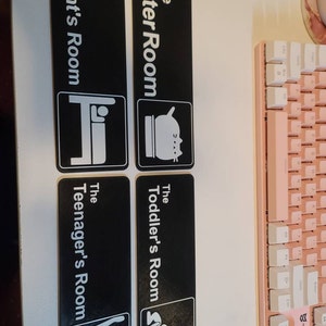 Customizable 3D Printed the Office TV Show Sign and Magnets - Etsy