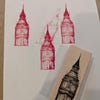 Triple Mast Sailing Ship RUBBER STAMP, Ship Stamp, Travel Stamp, Voyage ...