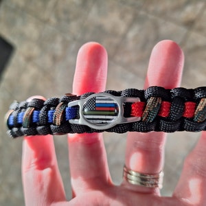 American Flag / Punisher Paracord Bracelet - Etsy