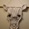 DIY Macrame Cow, Macrame Tutorial, Macrame Pattern, Macrame Highland ...