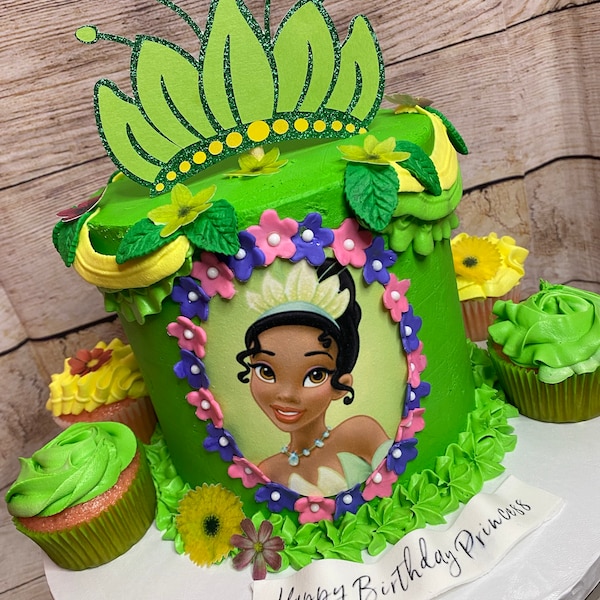 Fairy Tale Frog Bayou Princess Crown Tiara Layered SVG File Download - Etsy