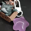 Chibi Iridescent Dinosaur Keychain - Etsy