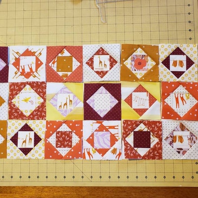 Economy Block Foundation Paper Piecing Quilt Block PDF Pattern, FPP 5 ...