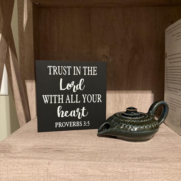 Small Bible Verse Signs, Wood Scripture Signs, Religious Plaques ...