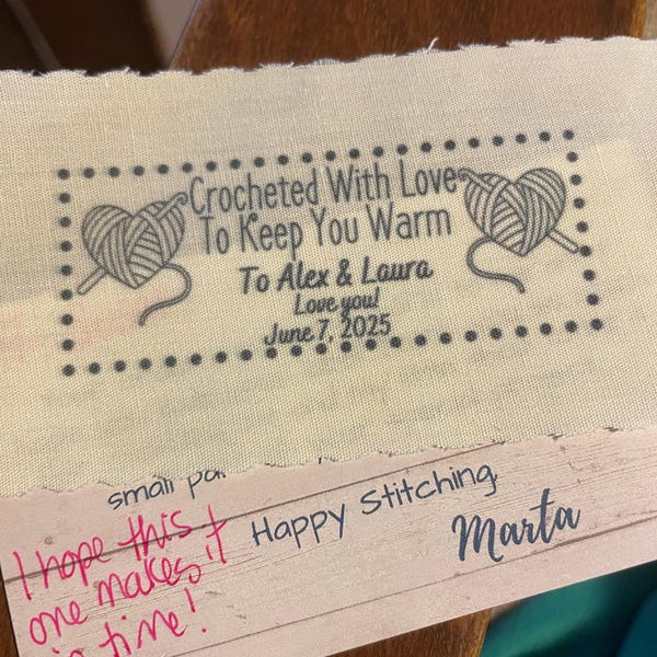 Graduation Quilt Label - Etsy