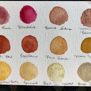 Handmade Watercolor Titan Buff Warm Beige for Painting, Calligraphy ...