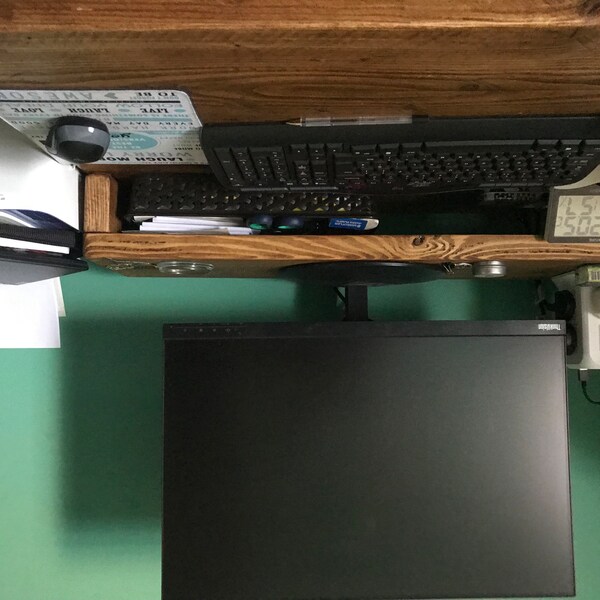 Rustic Desk for Home Office Desk Hairpin Legs Steel Legs Reclaimed Desk ...