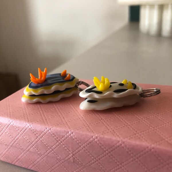 Sea Slug Necklace Sea Bunny Nudibranch Jewelry Jorunna Parva Cute ...