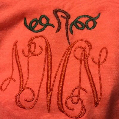 DIGITAL ITEM: Monogram Topper Embroidery Design SET - Etsy