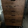 X6230A hardwood 6 Drawer Dresser, Overlap Drawers, Flat Panels, 60 Wide ...