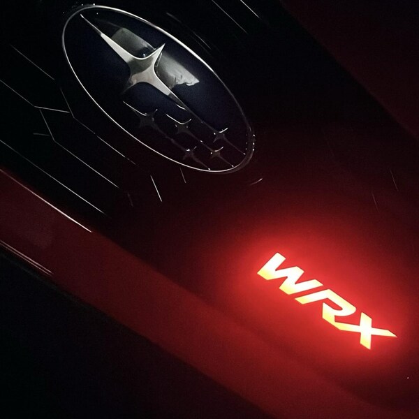 WRX Custom LED Grill Badge WRX Sti Rgb - Etsy