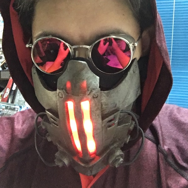 Power Node Gauntlets - Cyberpunk ULTRA BRIGHT LED Original Design ...