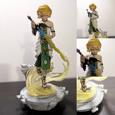 Red From Transistor Figure or Bust Unpainted Durable Resin 3D Printed ...