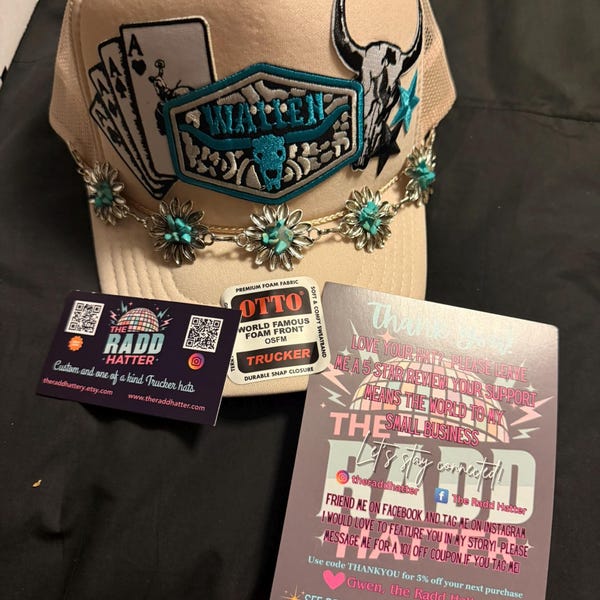 Tequila Bandit Trucker Hat, Blue Glitter - Etsy