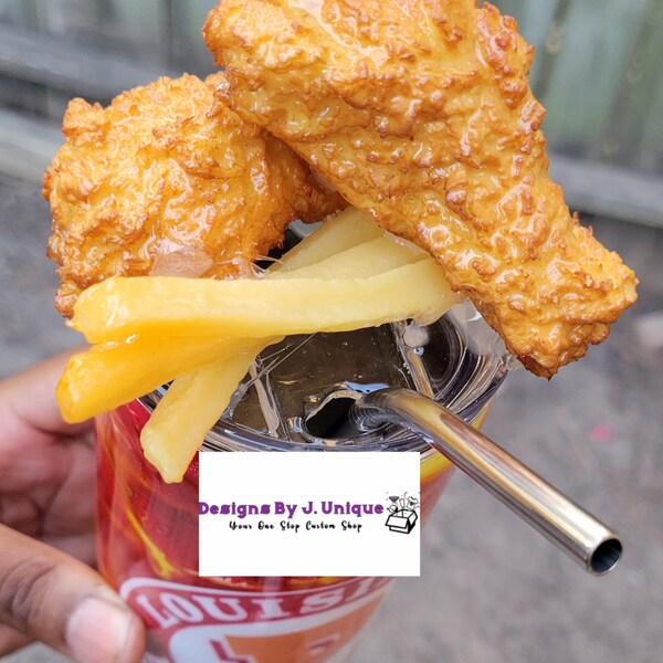 10pcs French Fries Large Realistic Imitation Fake Fast Food Chips Fried ...