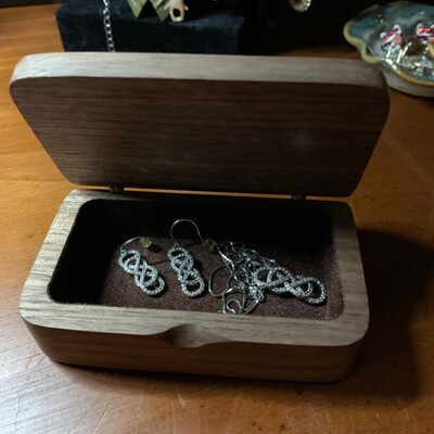 Tree of Life Engraved Wooden Treasure Box of Mahogany - Etsy