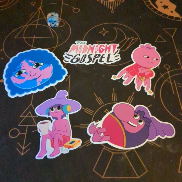 The Midnight Gospel Sticker & Magnet Set - Etsy