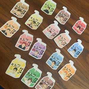 Haikyuu Tanaka/nishinoya Stickers - Etsy